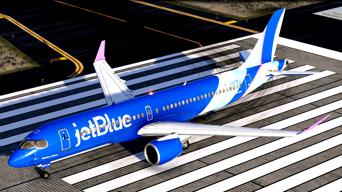 Deanarica Simulations A220-300 | jetBlue New Hops Livery - X-Plane.to