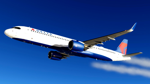 DELTA / N502DX / AIRBUS A321 NEO TOLISS » X-Plane 12