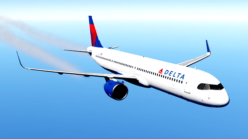 DELTA / N502DX / AIRBUS A321 NEO TOLISS » X-Plane 12