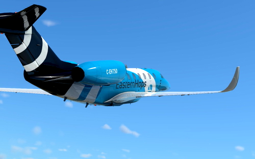 EasternHops Livery for Laminar Research Citation X » X-Plane 12