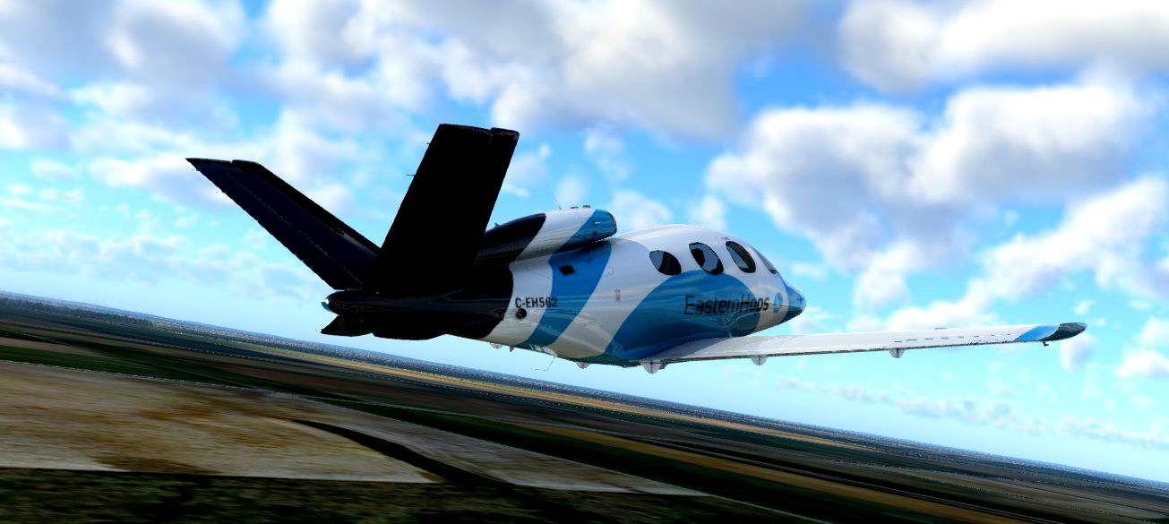 EasternHops livery for the Laminar Research Cirrus Vision SF50 - X-Plane.to