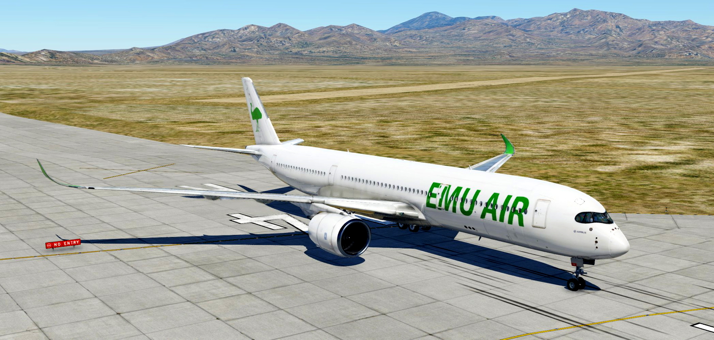 EMU AIR (VA) Flight Factor A350-900 Livery - X-Plane.to