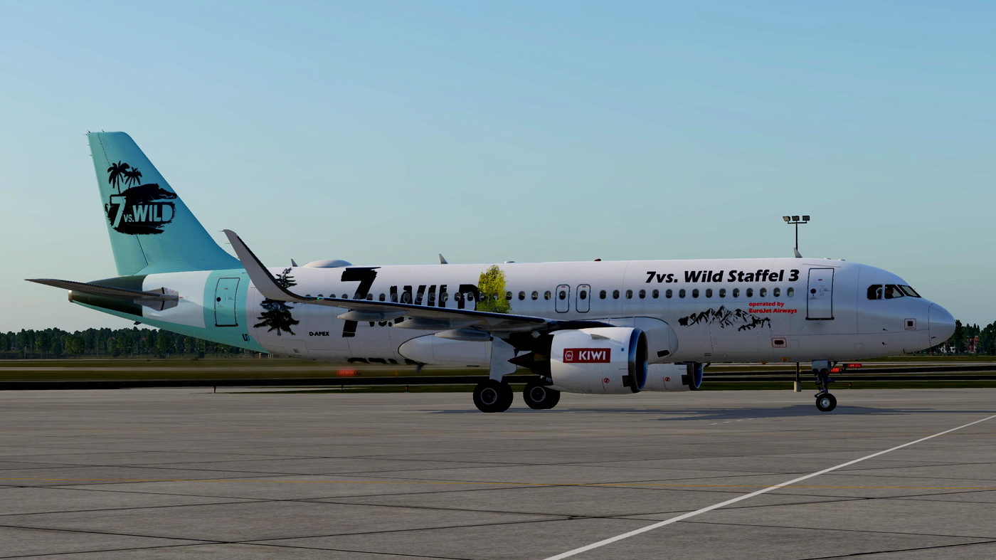 EuroJet 7vs. Wild special livery - X-Plane.to