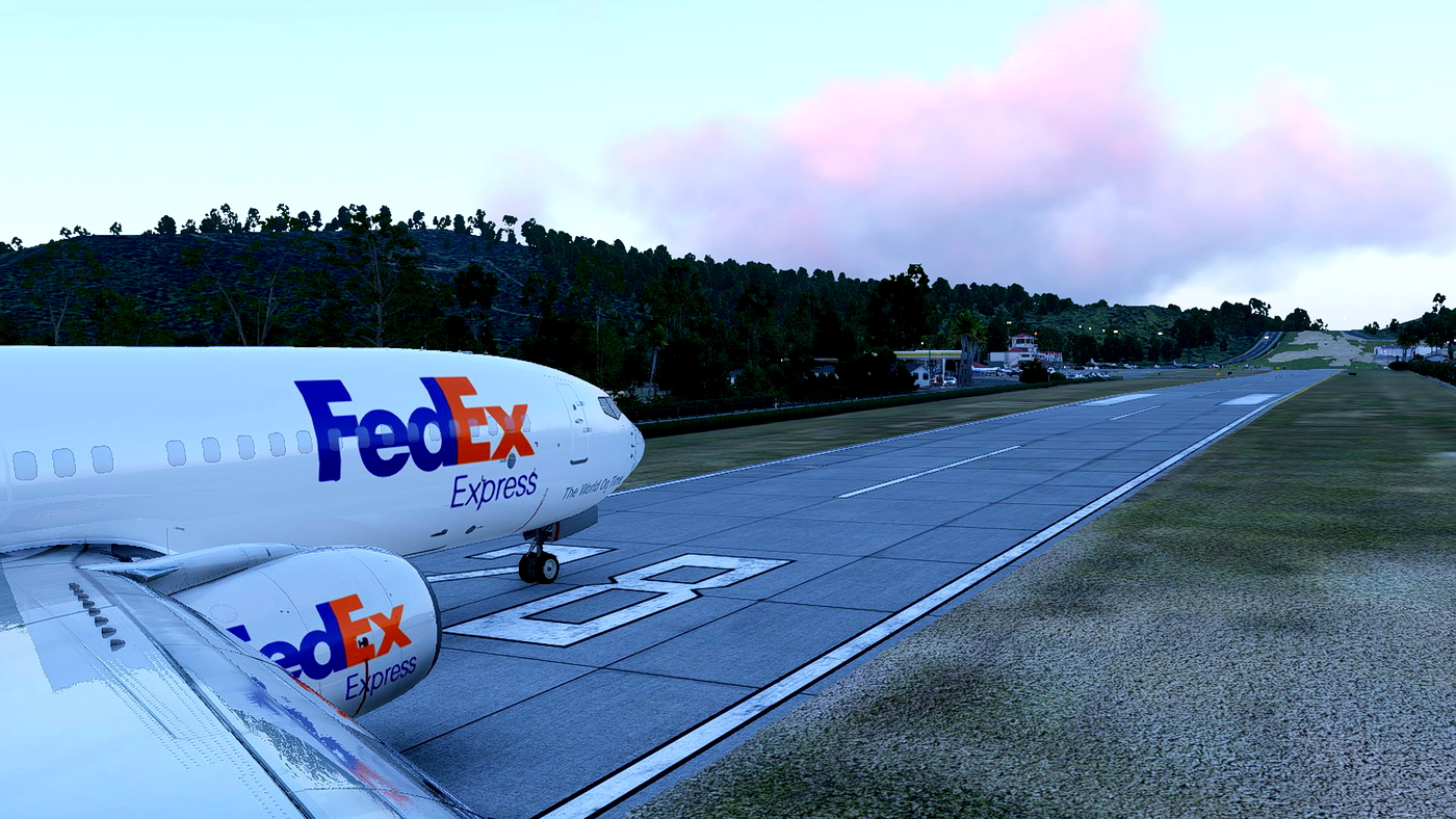 FedEx (Federal Express) Boeing 737-800 Zibo (738) X-Plane Livery - X ...