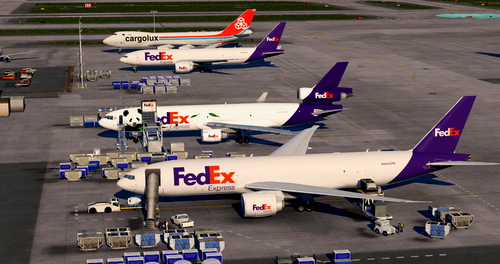 FedEx Two-Pack (N587FE/N585FE) MD-11(F) » X-Plane 12