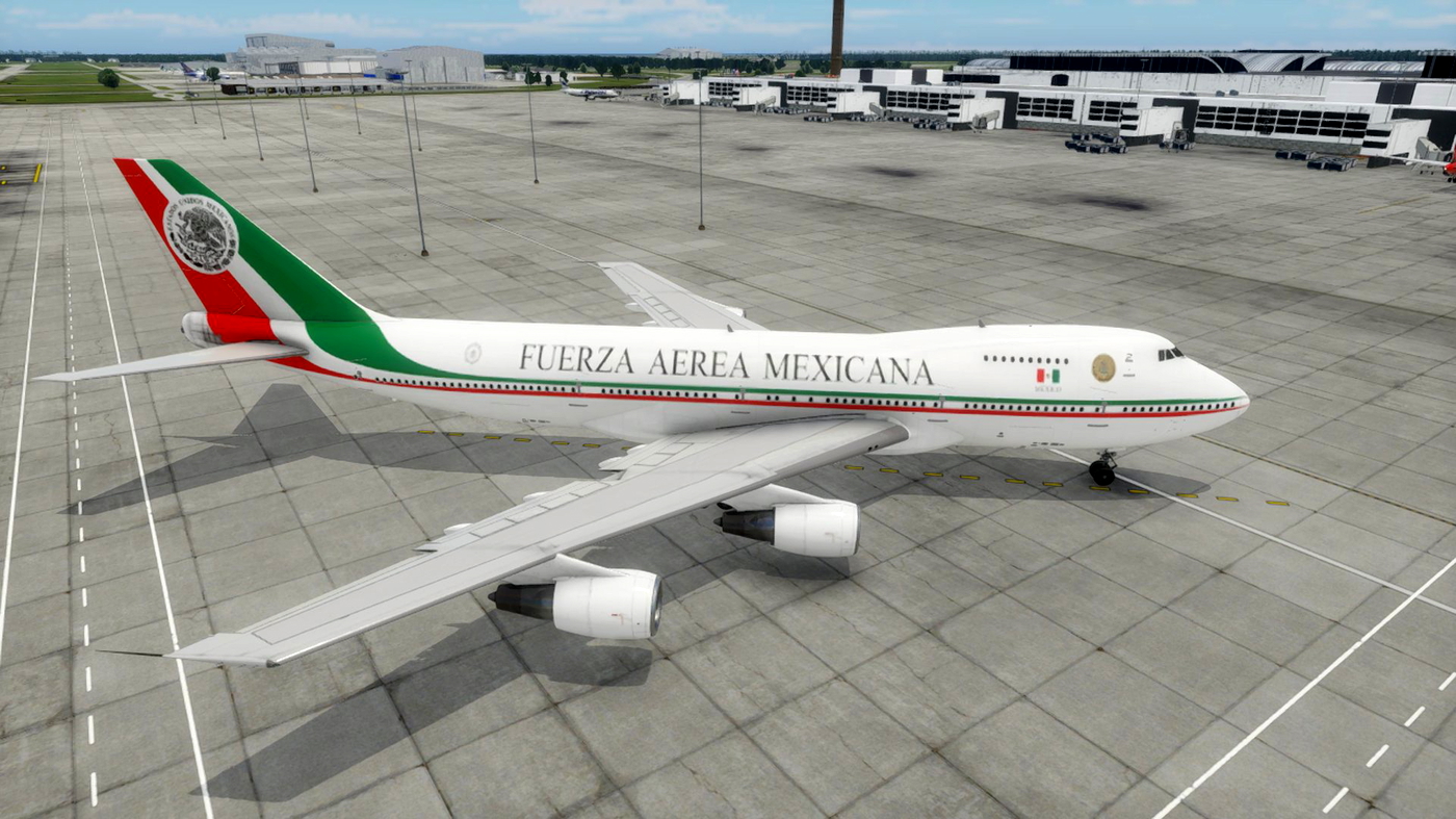 Felis 747-200 Presidential Transport - Mexican Air Force - X-Plane.to