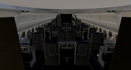 FF A350 8K Texture Interior Overhaul XP12 » X-Plane 12