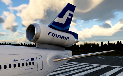 Finnair - OH-LGB (4K Moomins) » X-Plane 12