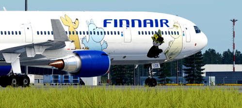 Finnair - OH-LGB (4K Moomins) » X-Plane 12