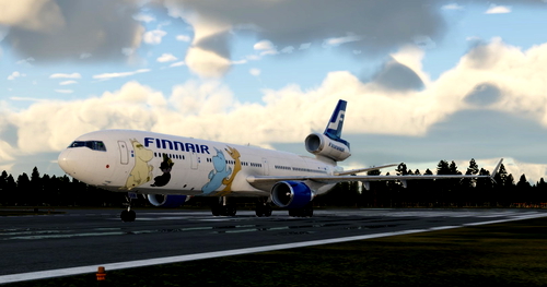 Finnair - OH-LGB (4K Moomins) » X-Plane 12