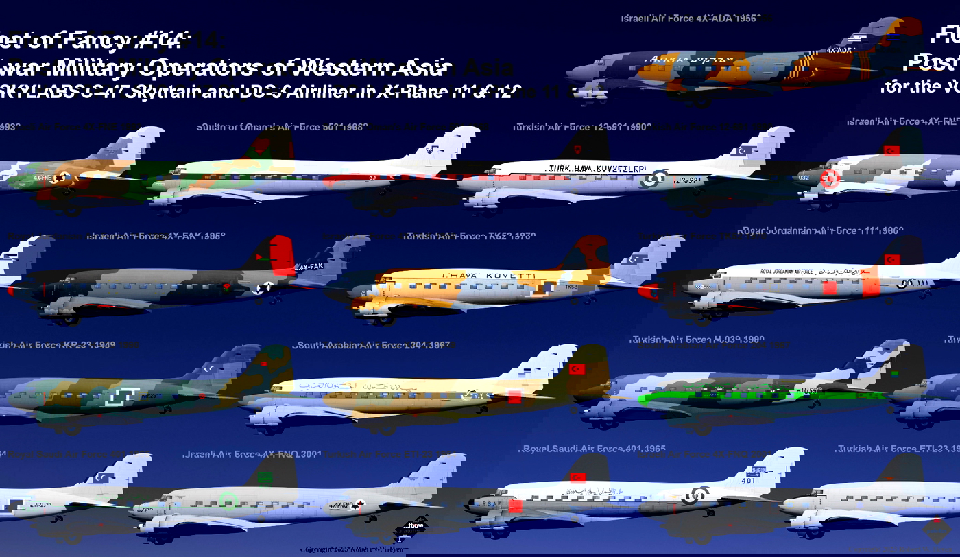 Fleet of Fancy #14: Post-war Military Operators of Western Asia - X ...