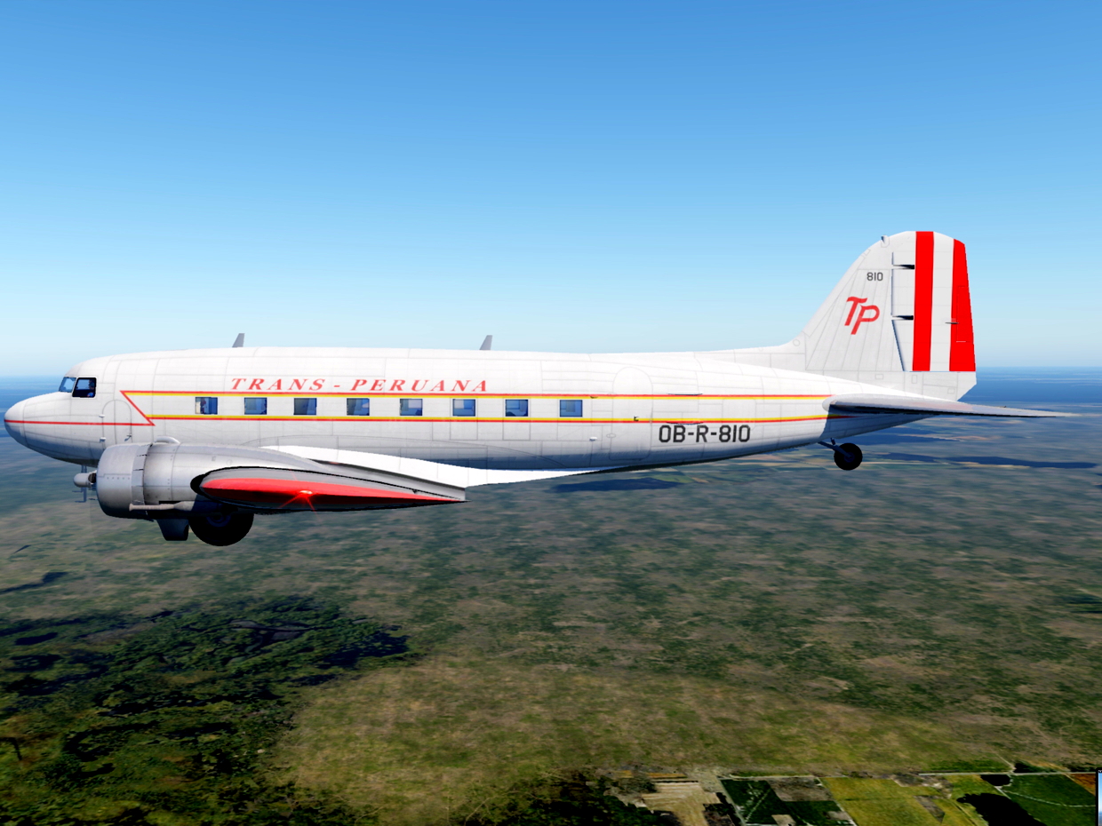 Fleet of Fancy #6: Classic Carriers of South America for VSKYLABS C-47 ...
