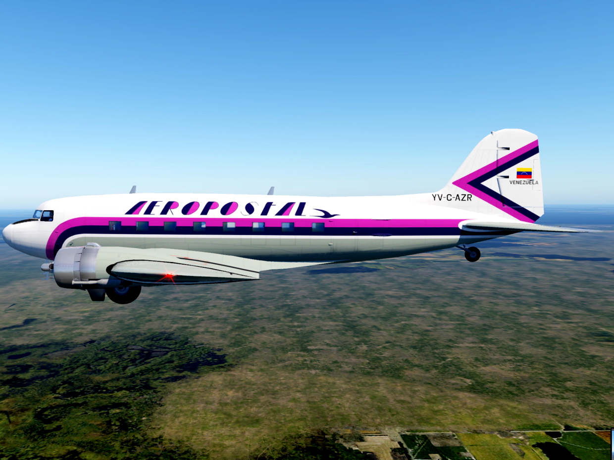 Fleet of Fancy #6: Classic Carriers of South America for VSKYLABS C-47 ...