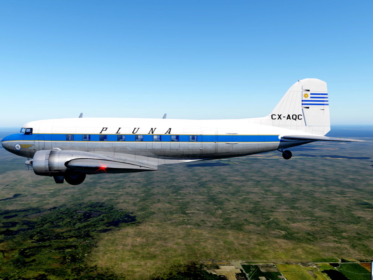 Fleet of Fancy #6: Classic Carriers of South America for VSKYLABS C-47 ...