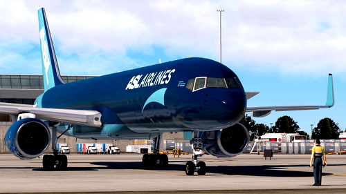 Flight Factor 757-200F ASL Airlines (Fictional) Livery Pack » X-Plane 12