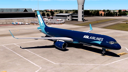Flight Factor 757-200F ASL Airlines (Fictional) Livery Pack » X-Plane 12