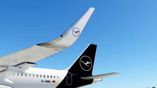 Flight Factor A320 sharklets livery pack » X-Plane 12