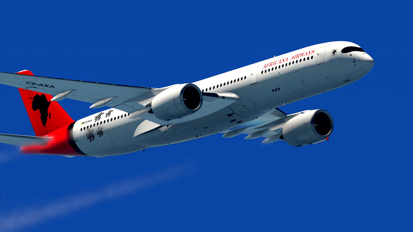 Flight Factor A359 Africana Virtual Airways (C9-AXA | 2025) - X-Plane.to