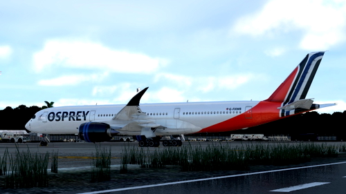 Flight Factor Airbus A350-900 | Osprey World Airways » X-Plane 12