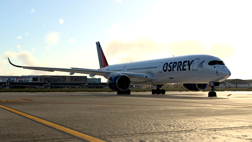 Flight Factor Airbus A350-900 | Osprey World Airways » X-Plane 12