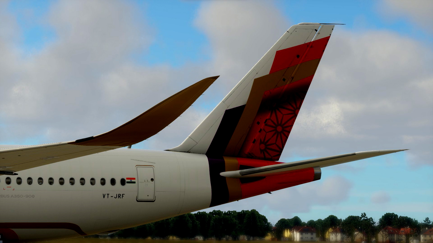 FlightFactor A350-900 Air India VT-JRF » X-Plane 12
