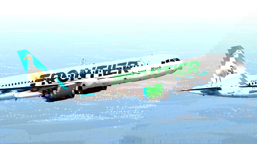 Frontier Airlines A320-251neo "Miracle the Seagull" (N350FR) » X-Plane 12