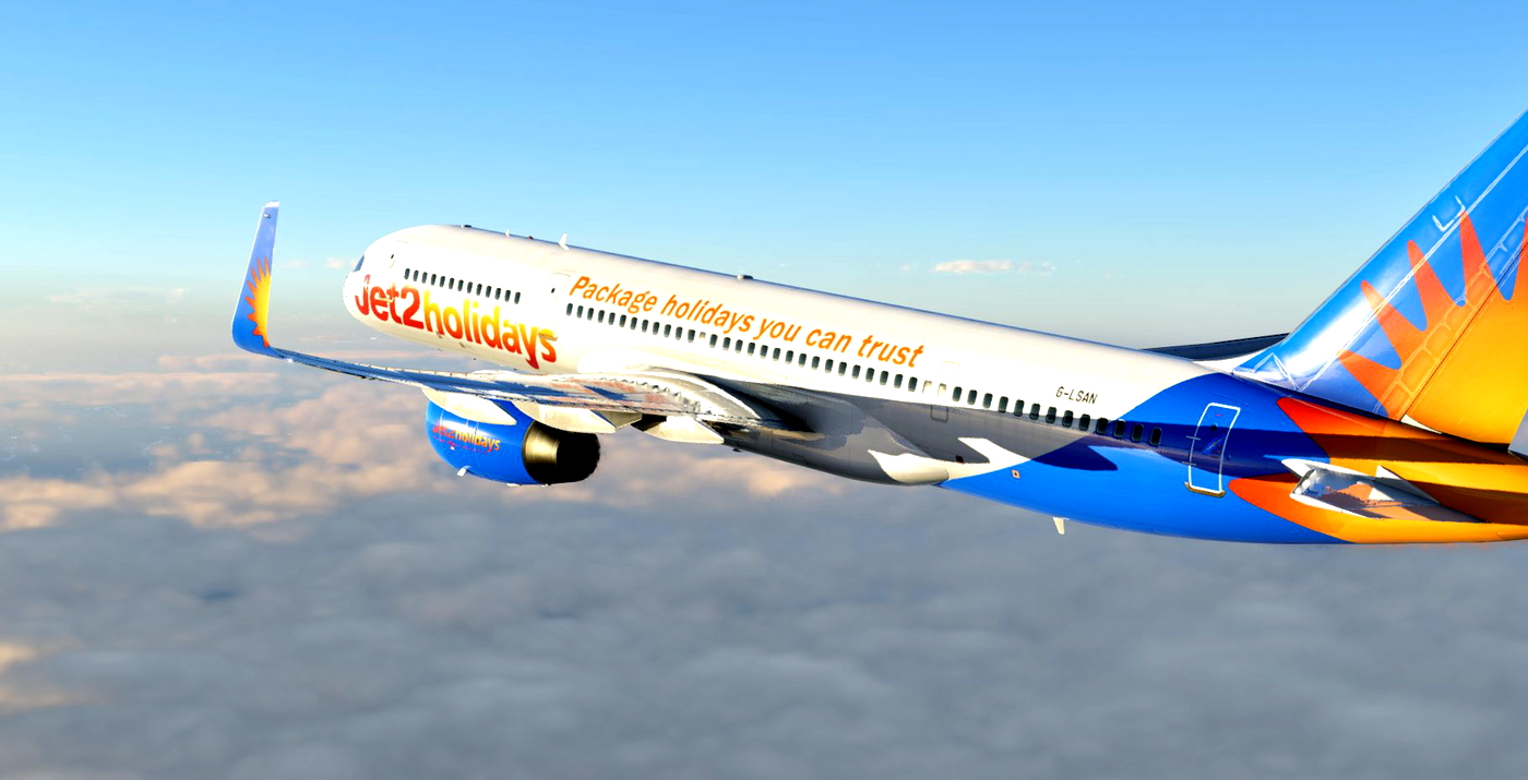 G-LSAN jet2 757-200 livery - X-Plane.to