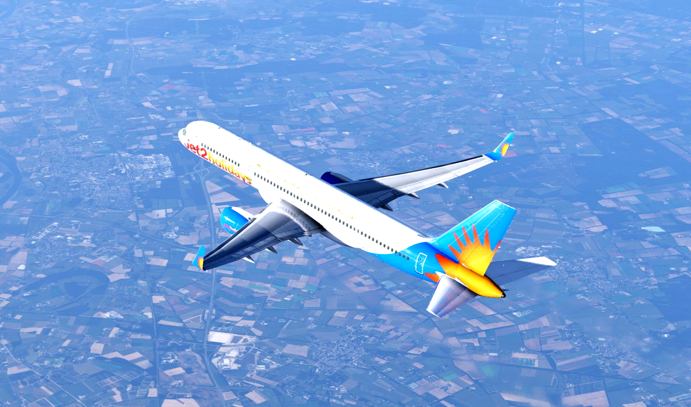 G-LSAN jet2 757-200 livery - X-Plane.to