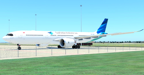 Garuda Indonesia Livery Pack for X-Works A330-900 NEO Mod » X-Plane 12