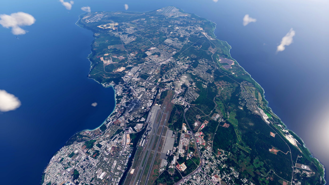 Guam Island and Northern Mariana Islands Pacific Photoscenery ZL17 - X ...