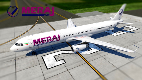 [IAE] Meraj Airlines ─ ToLiss Airbus A321 EP-SSM » X-Plane 12