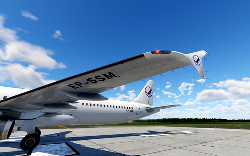 [IAE] Meraj Airlines ─ ToLiss Airbus A321 EP-SSM » X-Plane 12