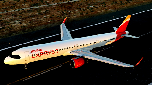 ⚡IBERIA EXPRESS 8K LIVERY / EC-NST / A321 NEO TOLISS » X-Plane 12