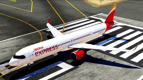 ⚡IBERIA EXPRESS 8K LIVERY / EC-NST / A321 NEO TOLISS » X-Plane 12