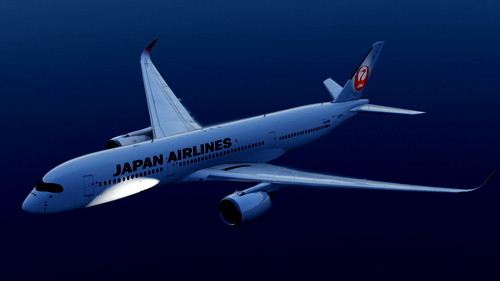 ⚡(JAL) JAPAN AIRLINES 8K LIVERY / JA07XJ / AIRBUS A350-900 » X-Plane 12