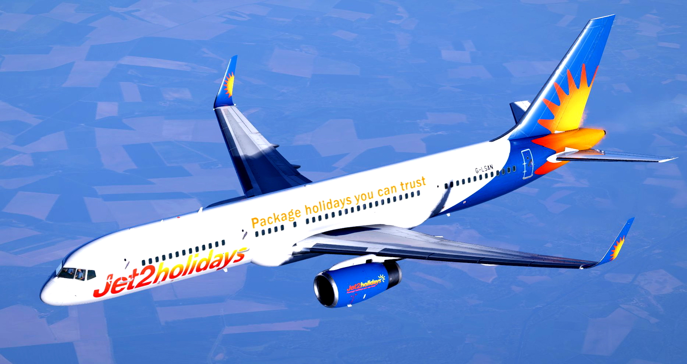JET2 757 HOLIDAYS LIVERY V2 - X-Plane.to