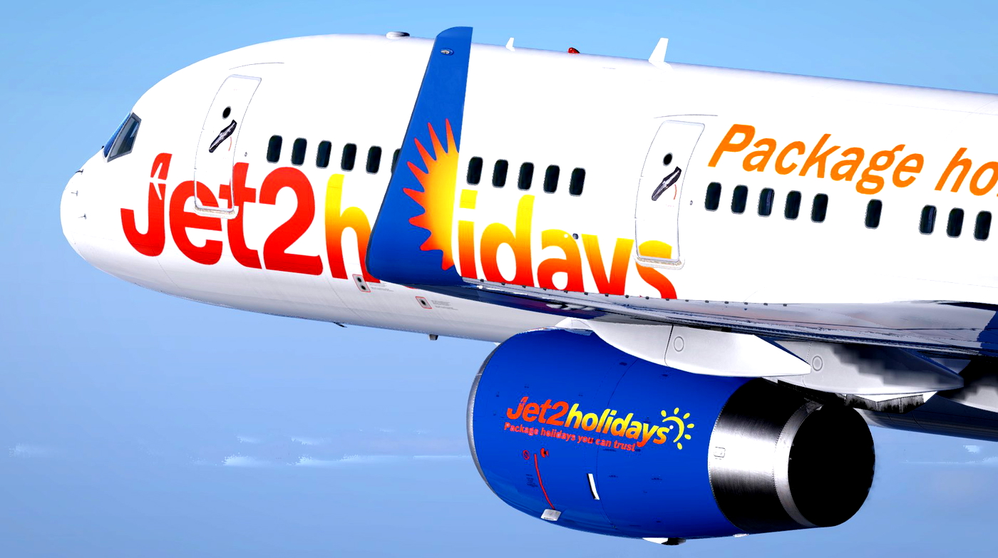 JET2 757 HOLIDAYS LIVERY V2 - X-Plane.to
