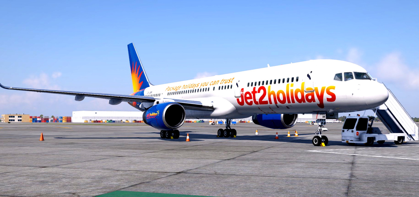 JET2 757 HOLIDAYS LIVERY V2 - X-Plane.to
