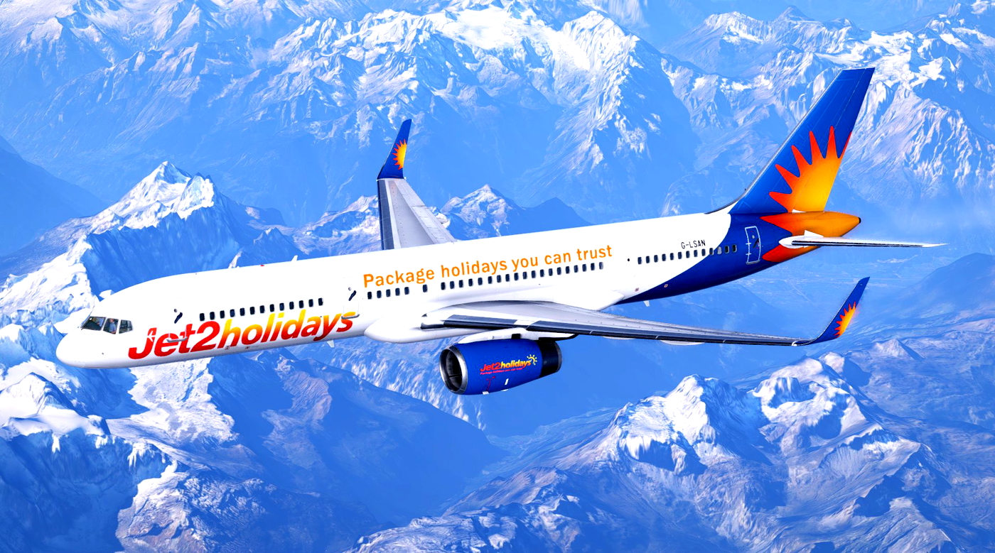 JET2 757 HOLIDAYS LIVERY V2 - X-Plane.to