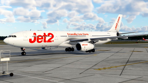 Jet2 by AirTanker [G-VYGL/GM] [4K](Laminar A330-300, Fictional) » X ...