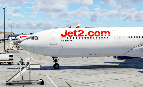 Jet2 by World2Fly Portugal [CS-WFP] [4K](Laminar A330-300) » X-Plane 12