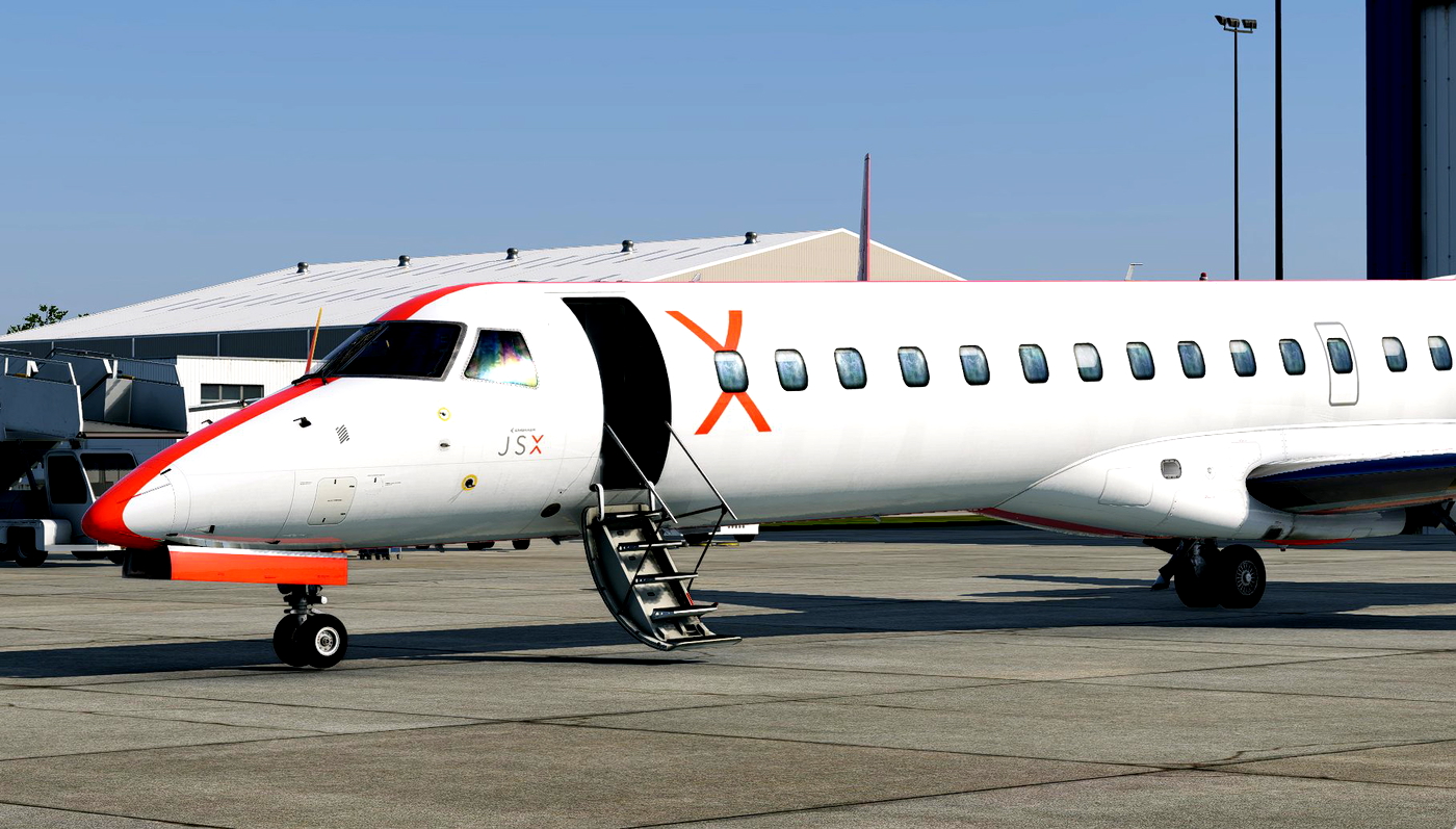 JSX | N244JX | Repaint XCRAFTS E145 - X-Plane.to