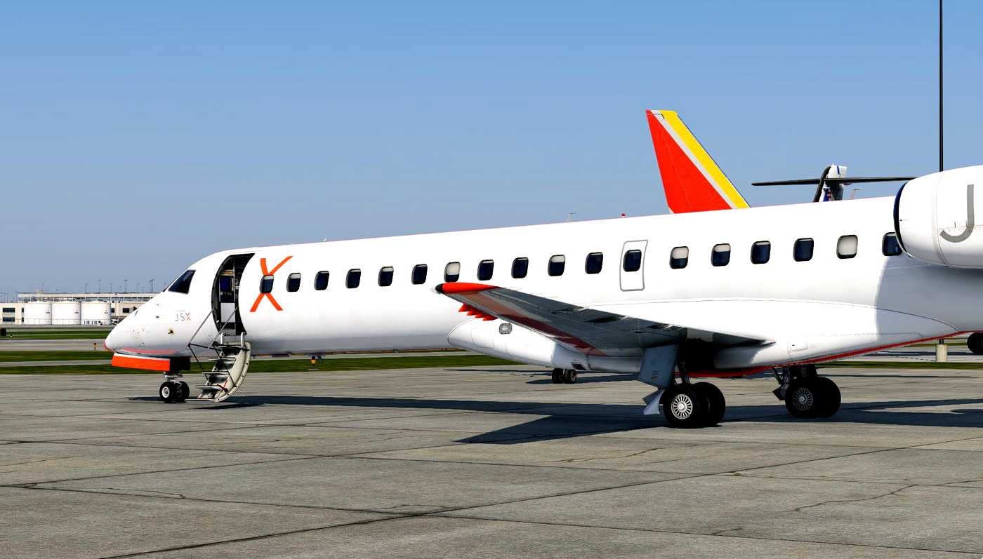 JSX | N244JX | Repaint XCRAFTS E145 - X-Plane.to