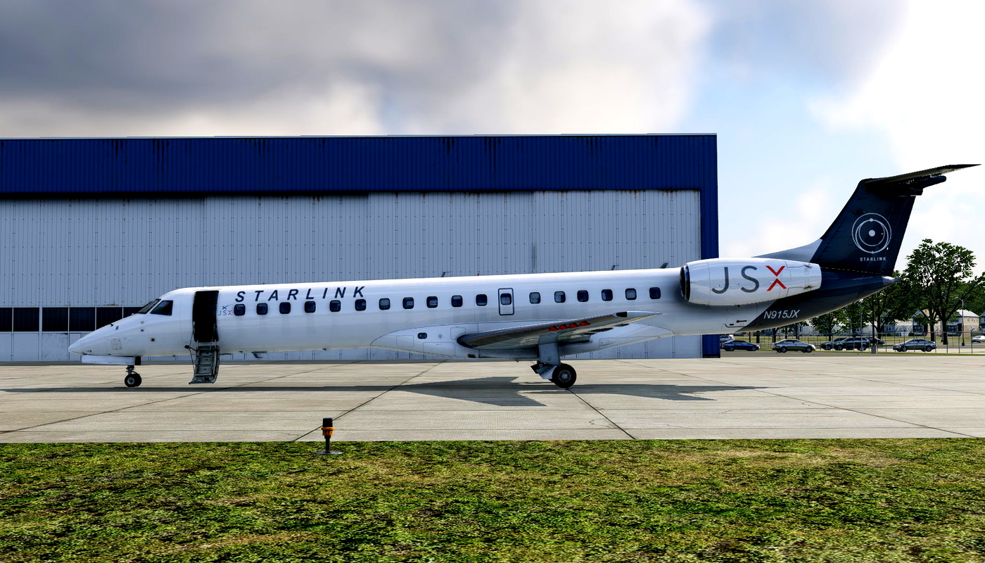 JSX | N915JX | Repaint XCRAFTS E145 - X-Plane.to
