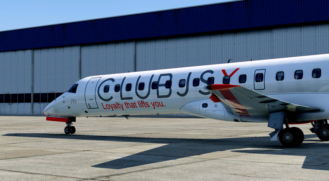 JSX | N913JX | Repaint XCRAFTS E145 - X-Plane.to