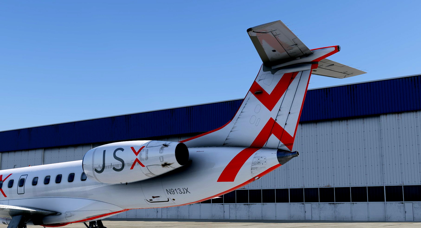 JSX | N913JX | Repaint XCRAFTS E145 - X-Plane.to