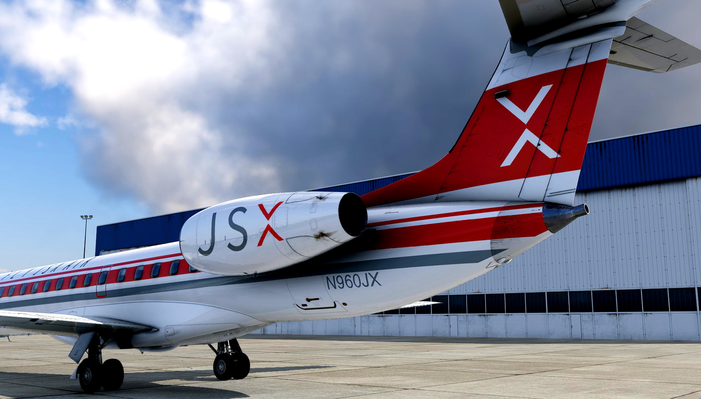 JSX | N960JX | Repaint XCRAFTS E145 - X-Plane.to