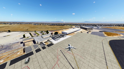 KBFL - Meadows Field Airport » X-Plane 12
