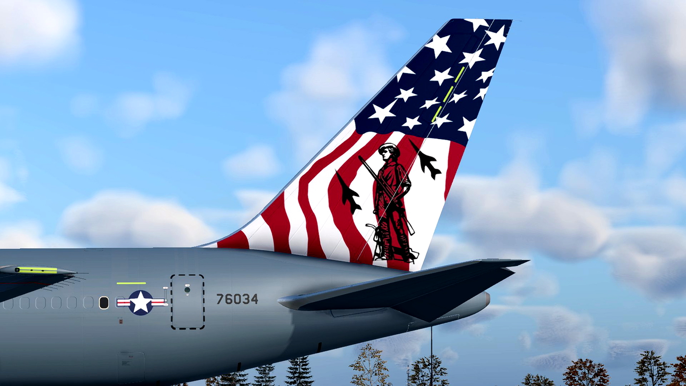 KC-46A Pegasus 157th ARW NHANG Fleet Pack for the FF767-200SF - X-Plane.to
