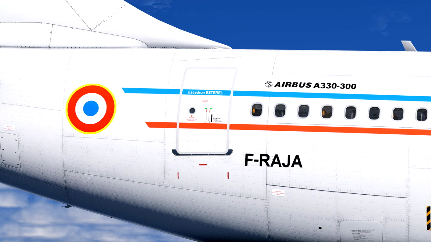 Laminar A330 FRENCH AIR FORCE (F-RAJA) - X-Plane.to